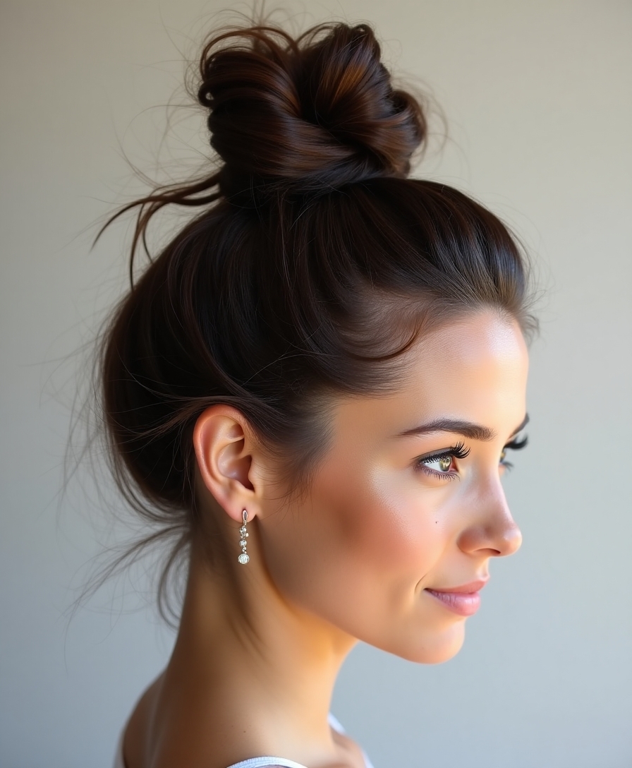 21+ Messy Bun Hairstyles That Look Effortless Without Looking Lazy