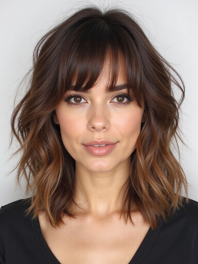 17 Medium Shag Haircuts Perfect For A Trendy, Low-Maintenance Look