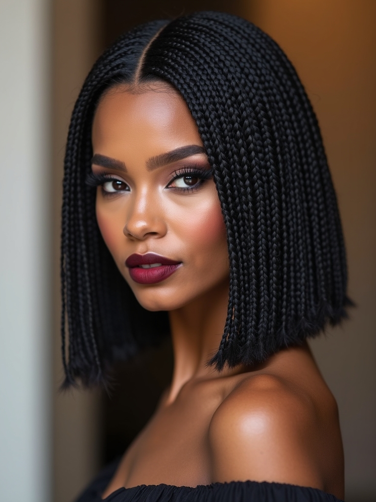 20 Knotless Bob Hairstyles That Redefine Sleek Protective Styling
