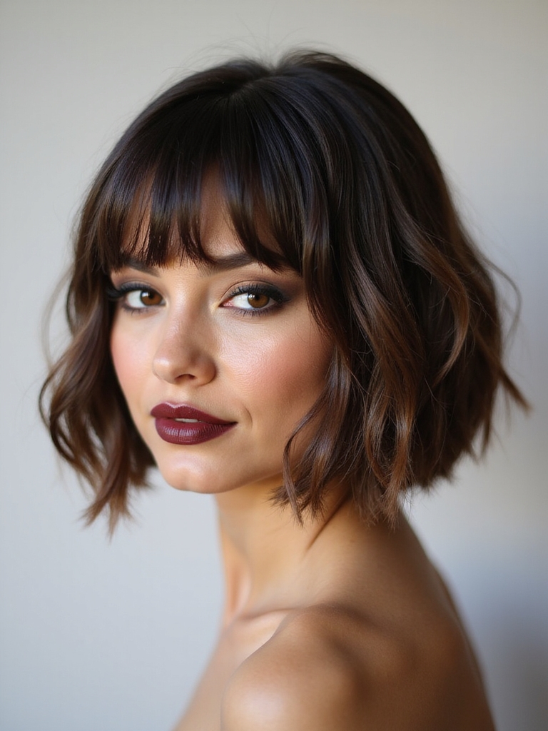 Short Stacked Bob Haircuts That Instantly Boost Volume
