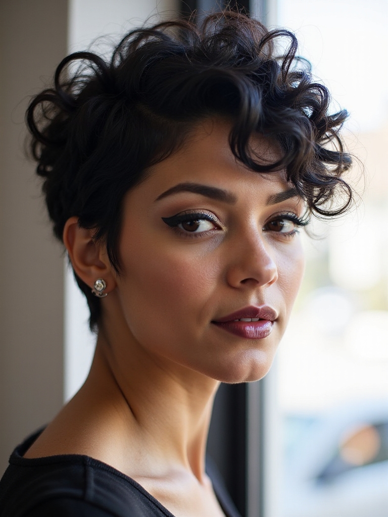 20 Curly Pixie Haircut Transformations That Highlight Natural Beauty