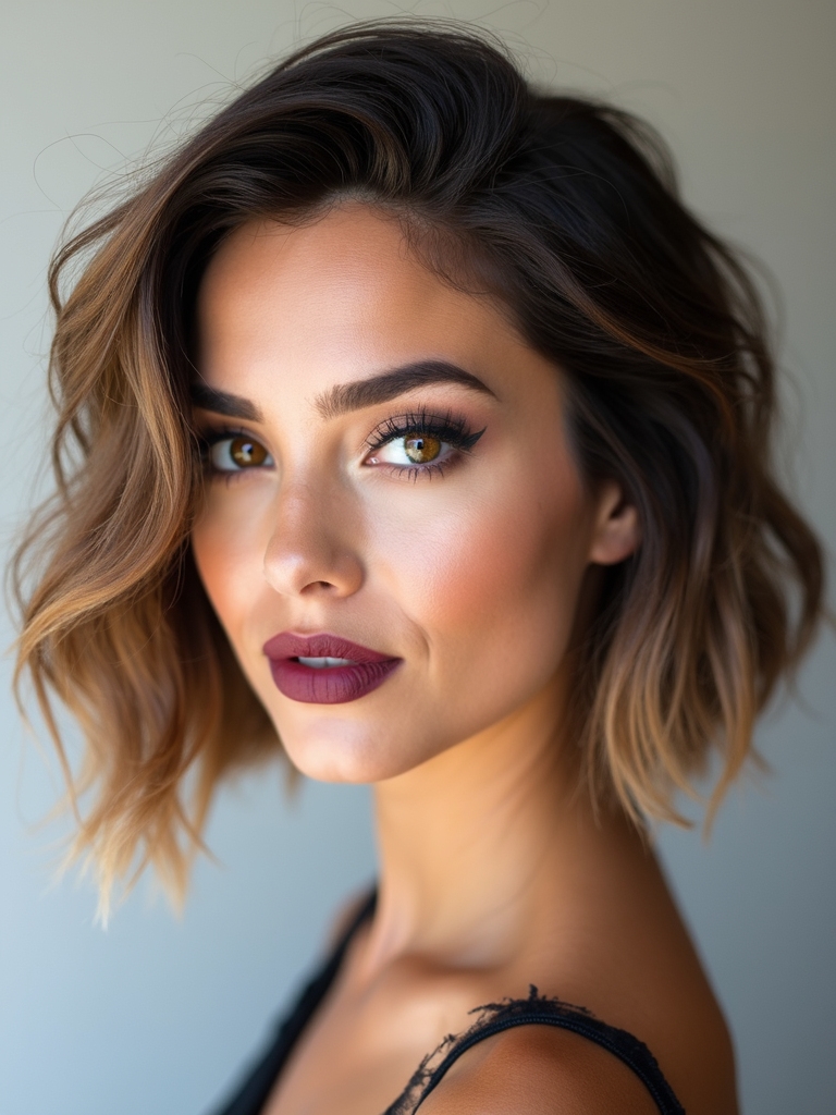 Short Stacked Bob Haircuts That Instantly Boost Volume