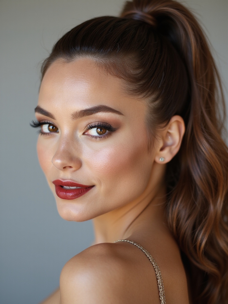 17+ Winter Ponytail Hairstyles That Look Sleek, Not Flat